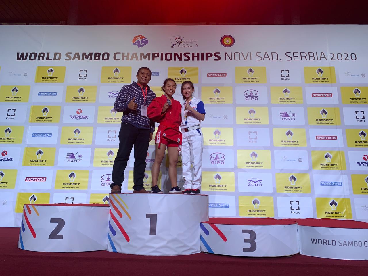 Atlet Karawang Harumkan Nama Indonesia Lewat Kejuaraan Dunia Sambo